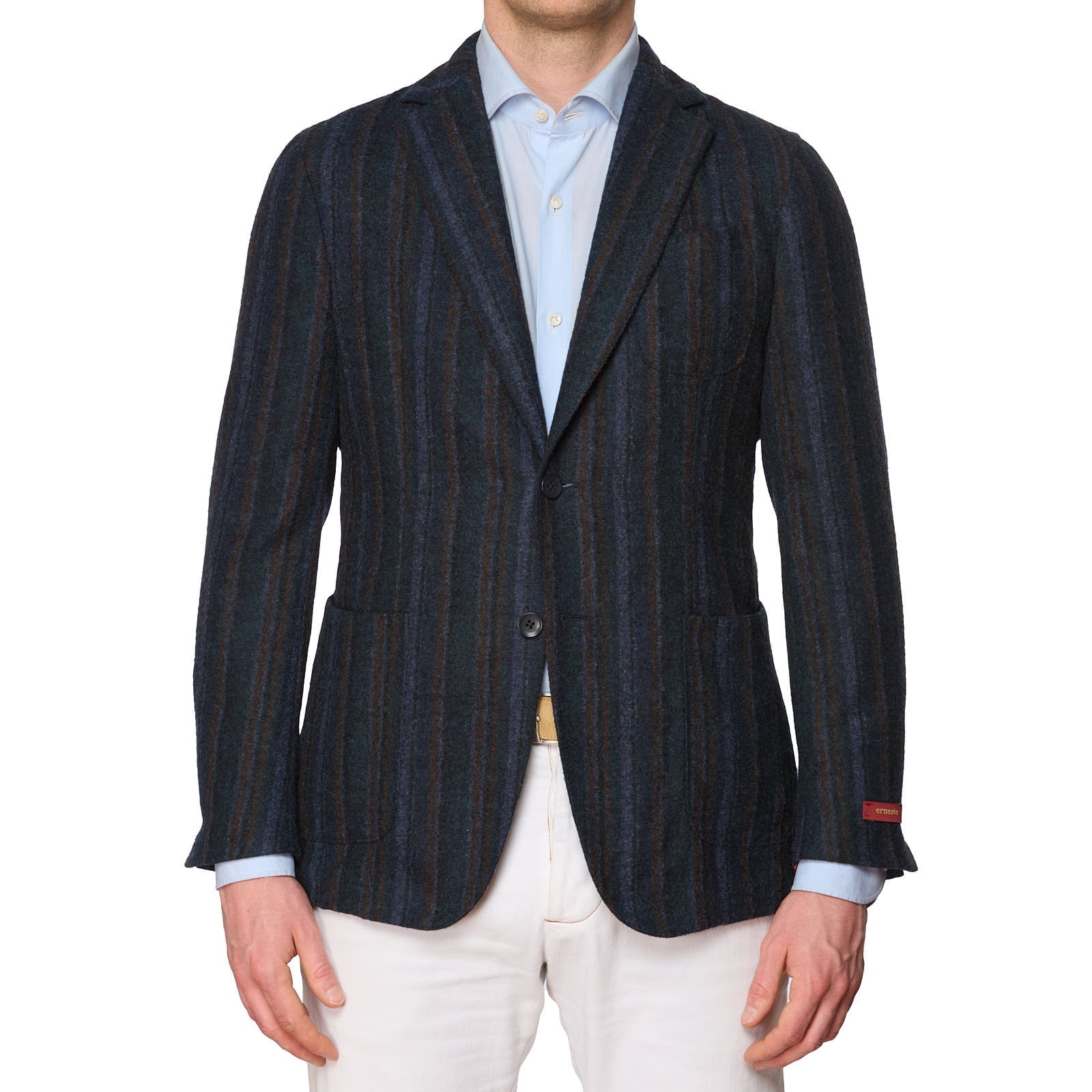 ERNESTO Parma by Gianfranco Bommezzadri Alpaca Slim Fit Jacket EU 50 N