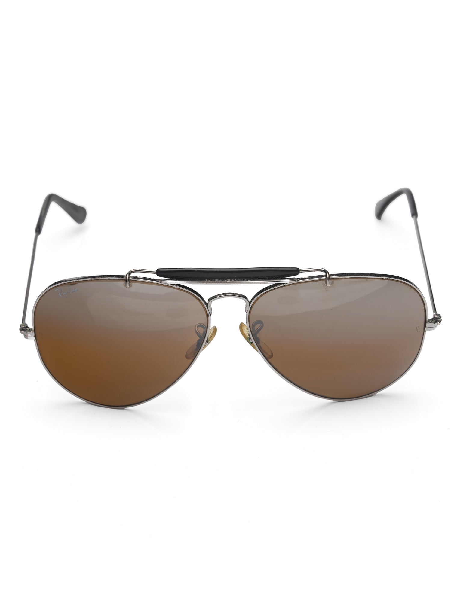 Vintage B&L RAY BAN USA "Driving" B15 Mirrored Lens 62 14 Aviator Sung